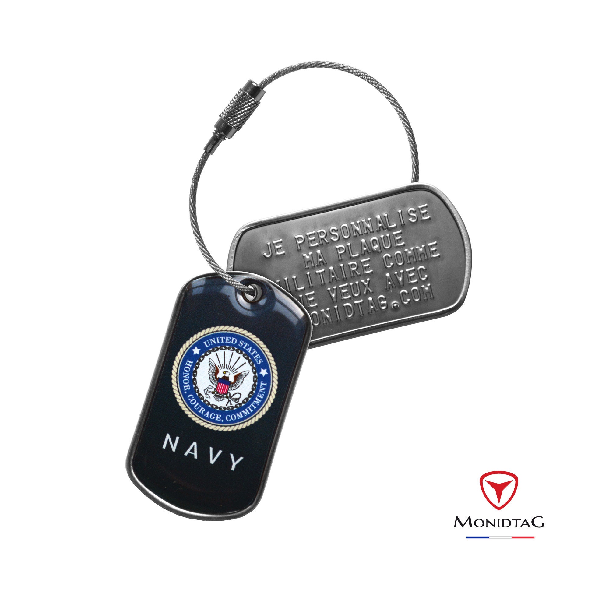 US Military ID Tag - 6 Badges to Choose From - Etsy