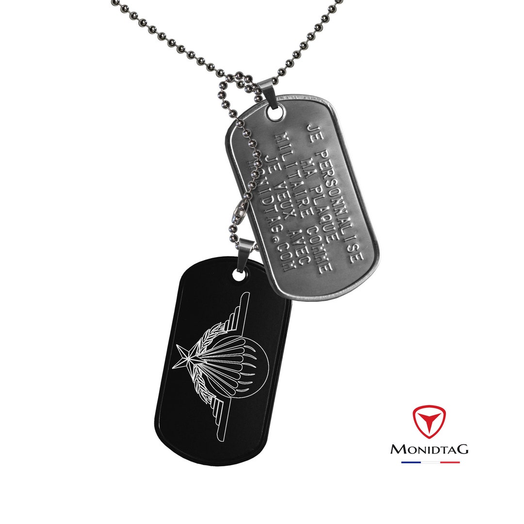 Customizable Dog Tag Military Plates With Engraving - Etsy