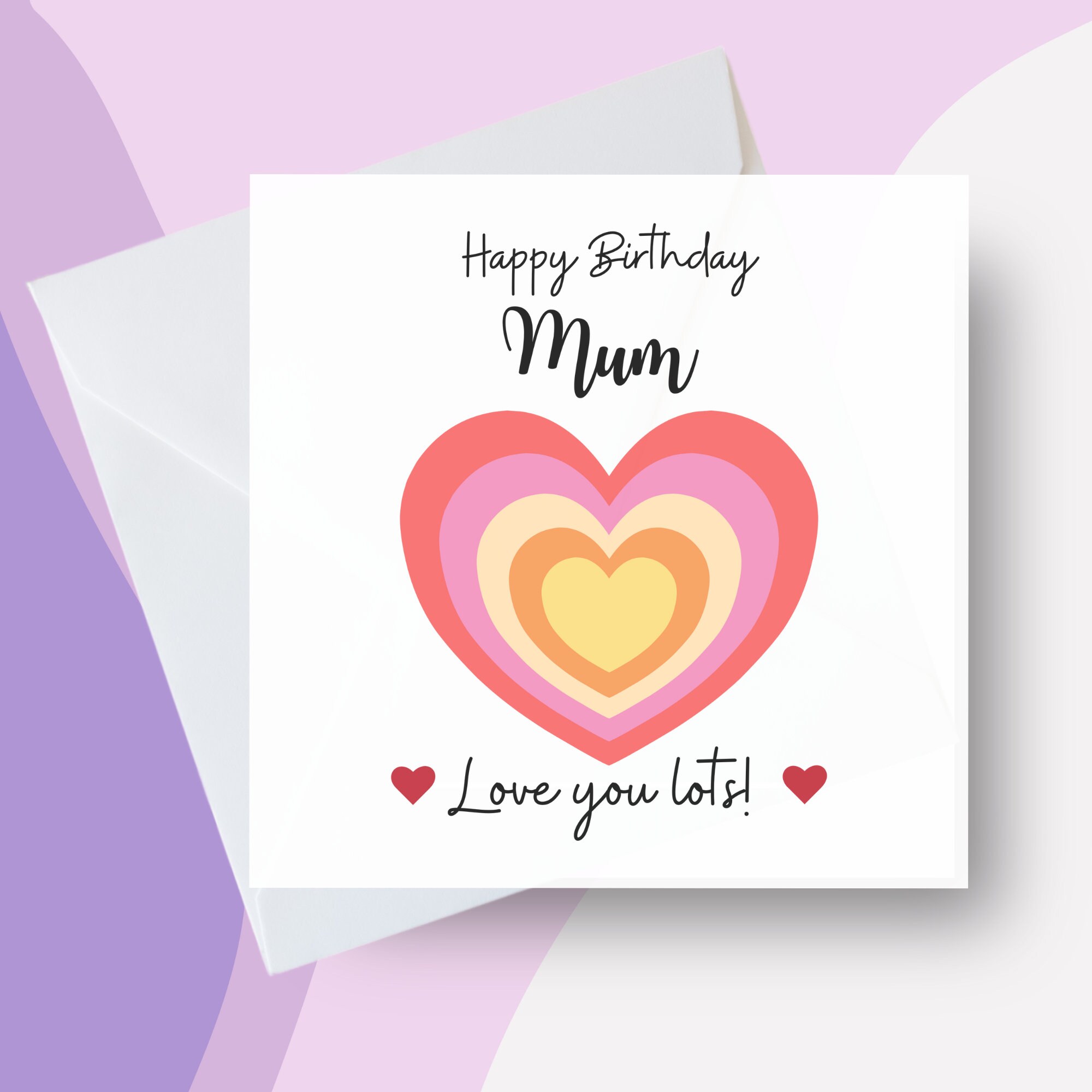 Mum Birthday Card, Personalised Cards, Birthday Cards for Her ...