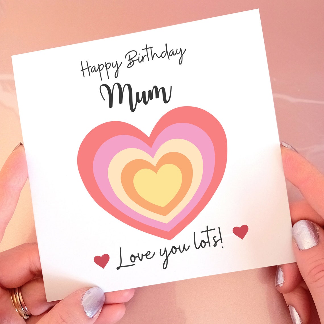 Mum Birthday Card, Personalised Cards, Birthday Cards for Her ...