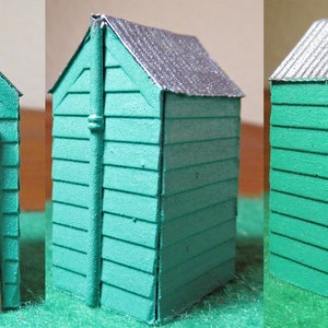 Model Railway Huts - 3 Outhouses/lamp Huts/privvys - Etsy