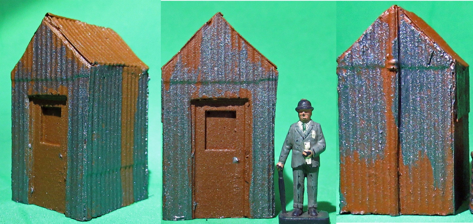 Model Railway Huts - 3 Outhouses/lamp Huts/privvys - Etsy