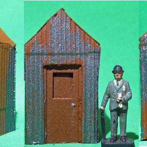 Model Railway Huts - 3 Outhouses/lamp Huts/privvys - Etsy