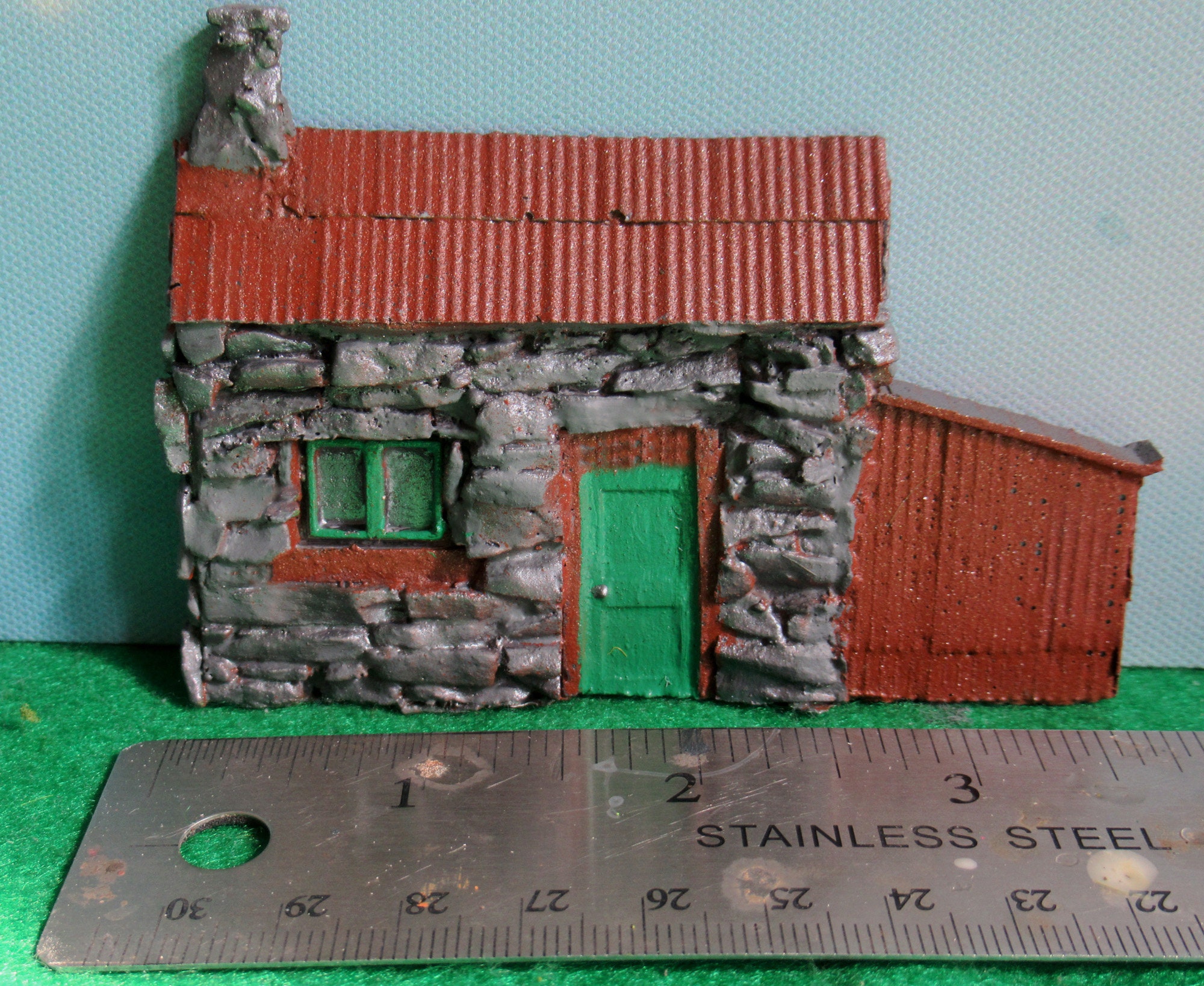 Model Railway Bothy Hut Low Relief Model for OO Gauge/1:76 Scale - Etsy
