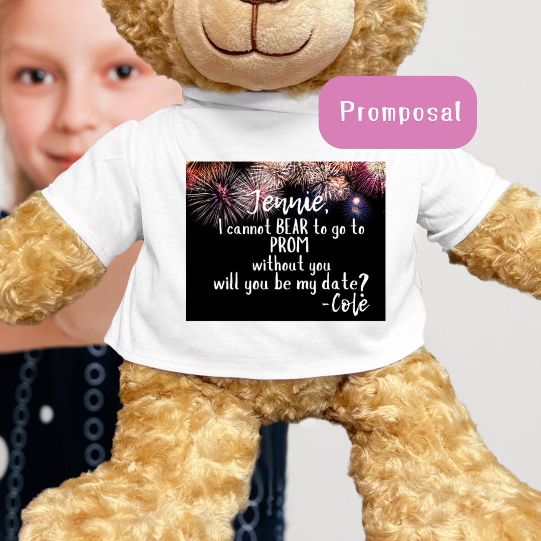 Prom Promposal Prom Bear Proposal Ideas for Promposal Will You Go to ...