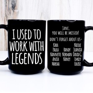 Farewell Coworker Leaving Job Gift Awesome Coworkers Coworkers Mug ...