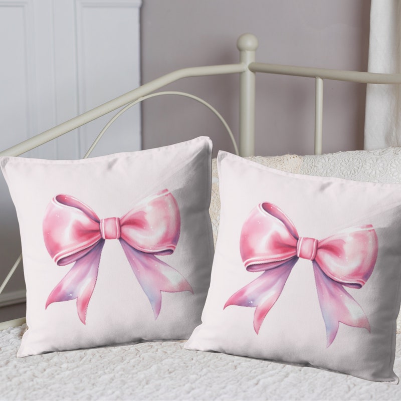 Pink Throw Pillow - Etsy