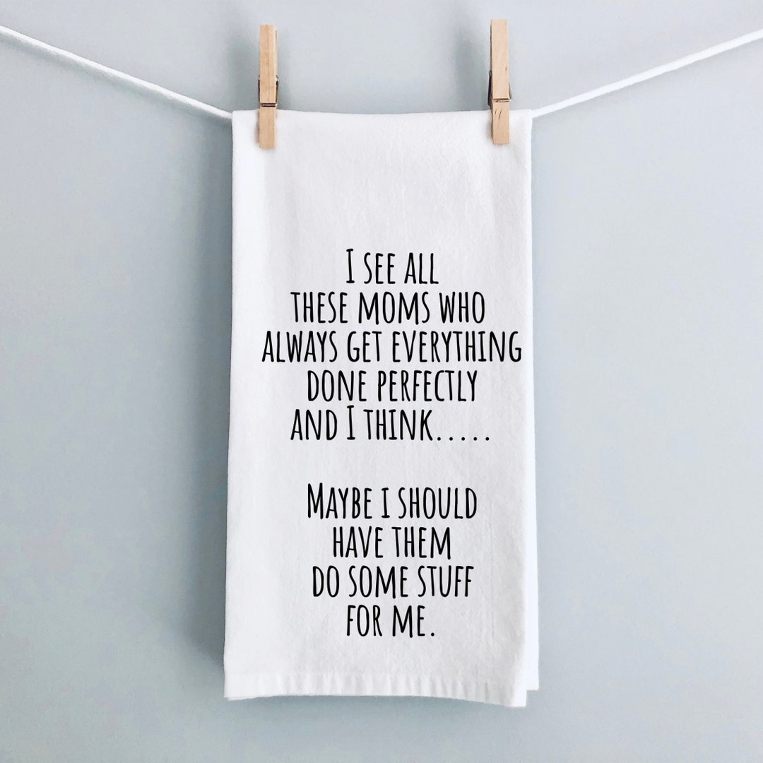 Funny Hostess Gift for Girlfriend Hostess Gift Funny Dish Towel Funny ...