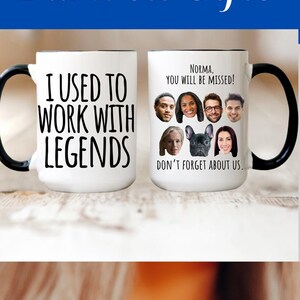 Coworker Leaving Gift I Used to Work With Legend Leaving Co Worker ...