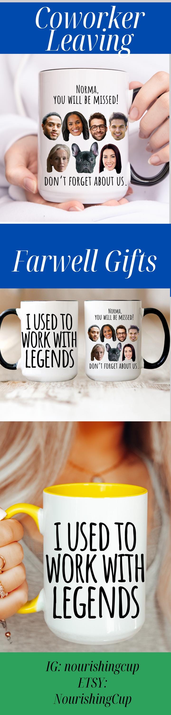 Coworker Leaving Gift I Used to Work With Legend Leaving Co Worker ...