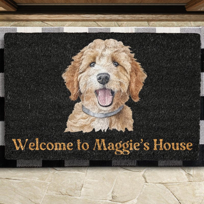 Dog Door Mat - Etsy