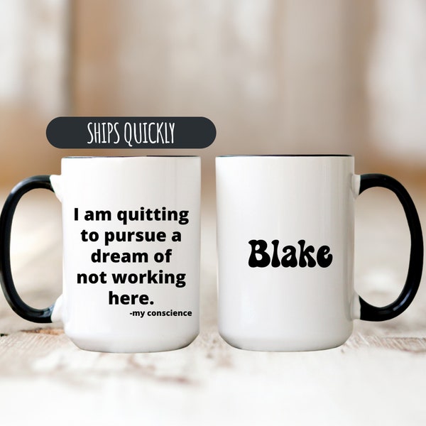 I Quit Card - Etsy
