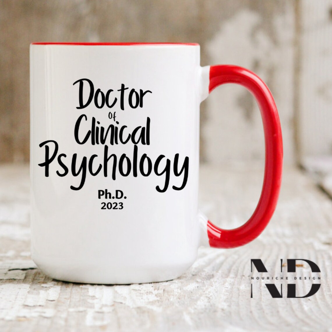 Clinical Psychology Doctorate Graduation Psychologist Gift Psyd Mug ...