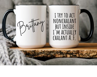 I Try Act Nonchalant but Inside - Etsy