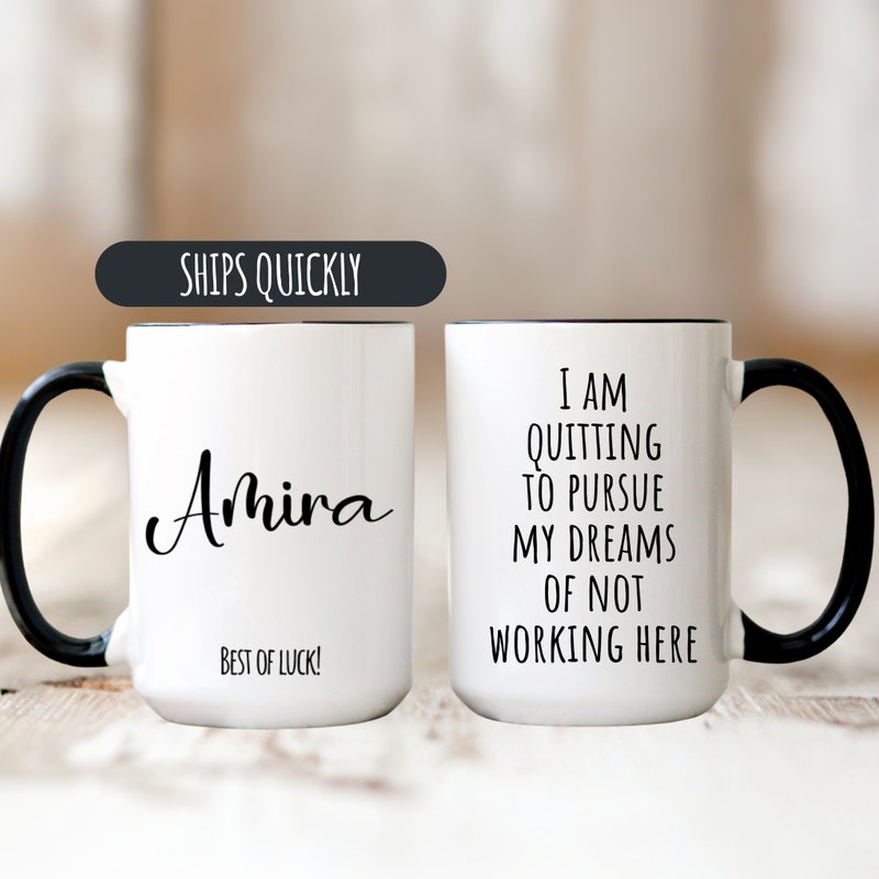 Quitting Job Card - Etsy