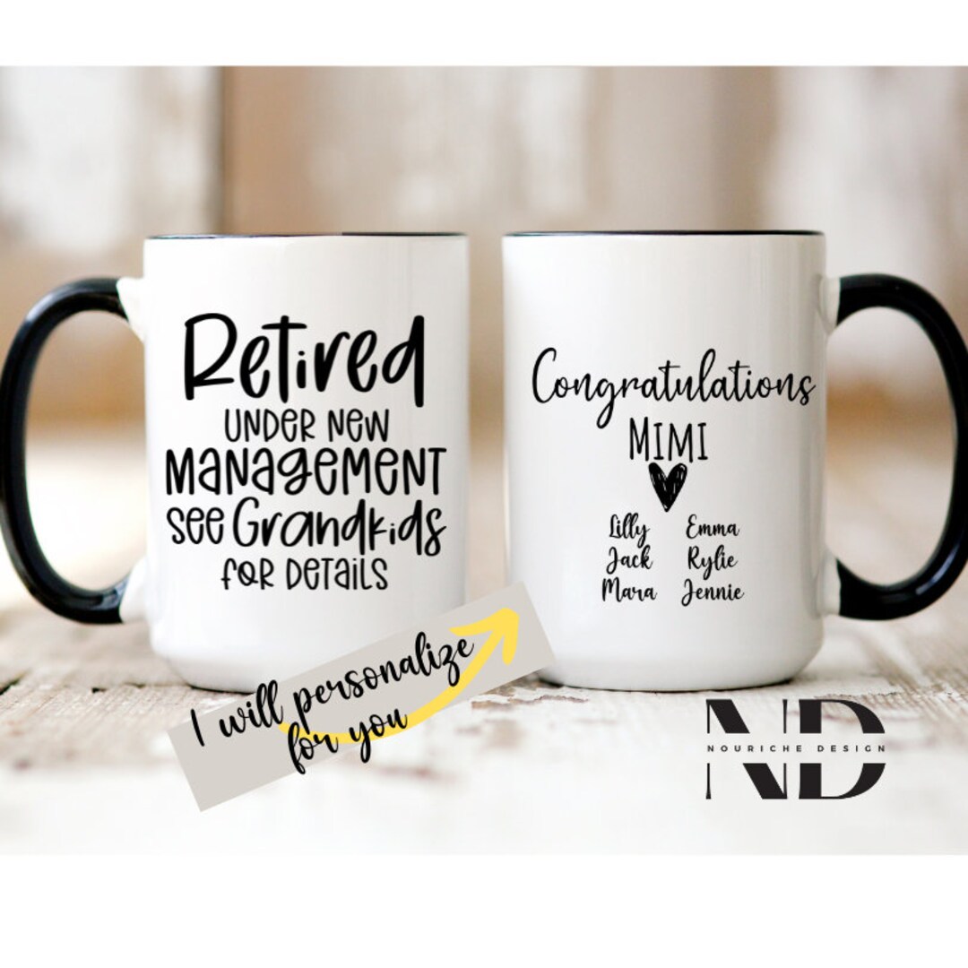 Gift for Retirement Gift Grandma Retirement Retired Grandma Under New ...