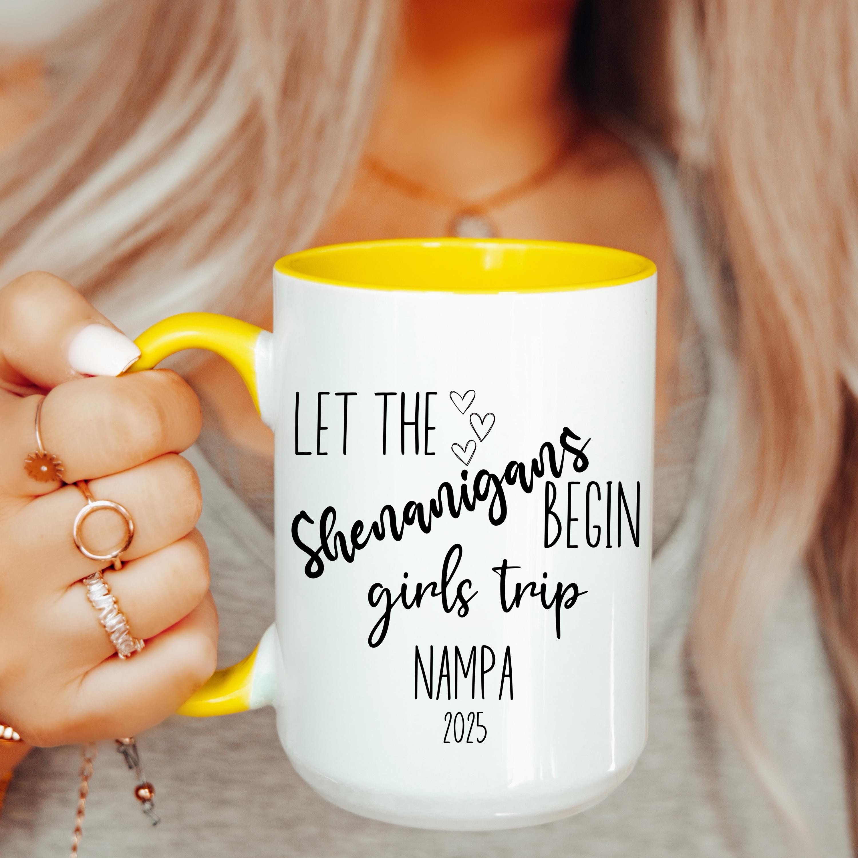 Girls Trip Gifts Personalized Coffee Mugs Girls Trip Cups for Ladies ...