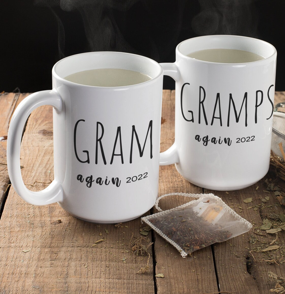 Grams and Gramps Mugs Gram and Gramps Grams and Gramps | Etsy