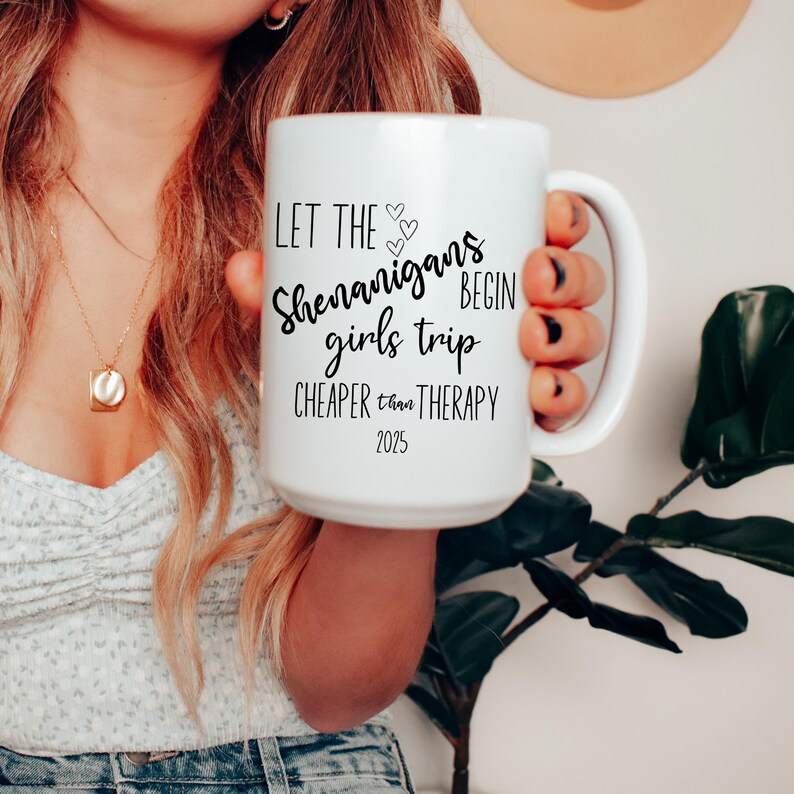 Girls Trip Gifts Personalized Coffee Mugs Girls Trip Cups for Ladies ...