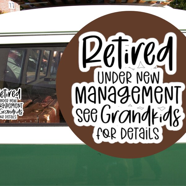 Retired Bumper Sticker - Etsy