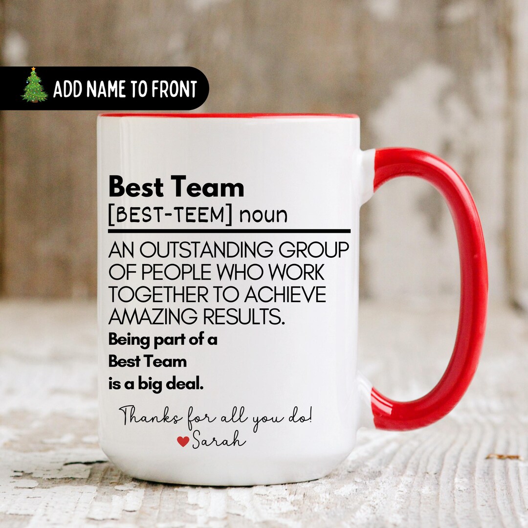 Best Team Ever Gift for Dream Team Remote Worker Gift Employee Gift ...