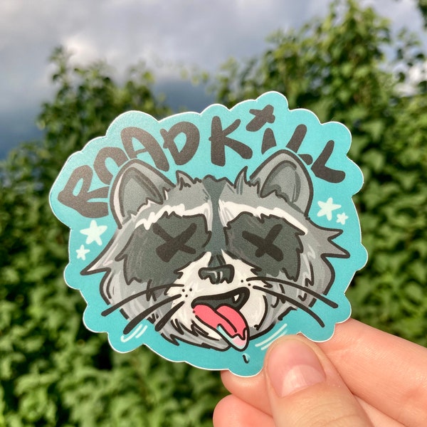 Roadkill Sticker - Etsy