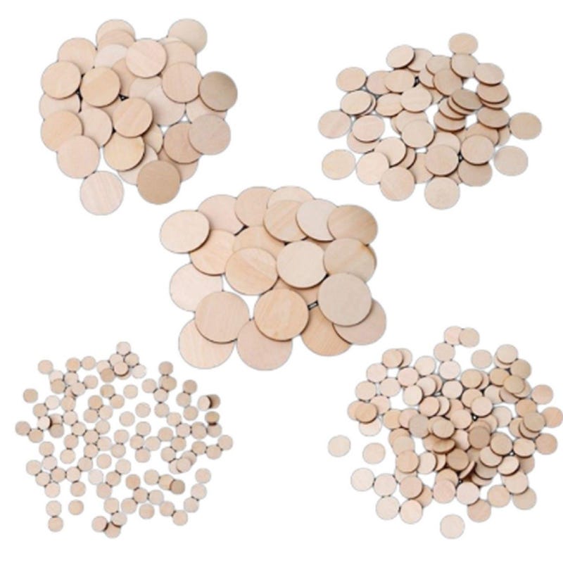 Tiny Wood Circles for Crafts - Etsy UK