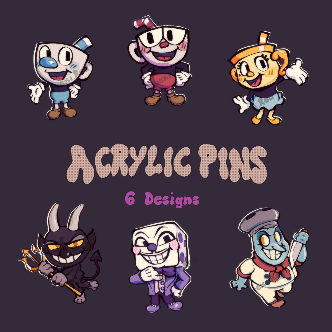 Fandom Mini Pins - 1 Inch Acrylic Character Pins (group 2) - Etsy