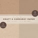 Kraft Digital Paper – Corduroy Seamless Digital Textures – Neutrals ...