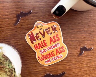 Half Ass | Etsy