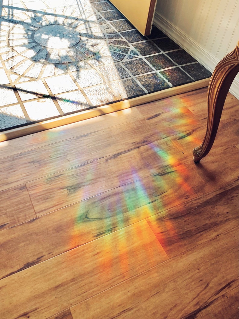 Butterfly Suncatcher Window Cling Rainbow Window Prism | Etsy