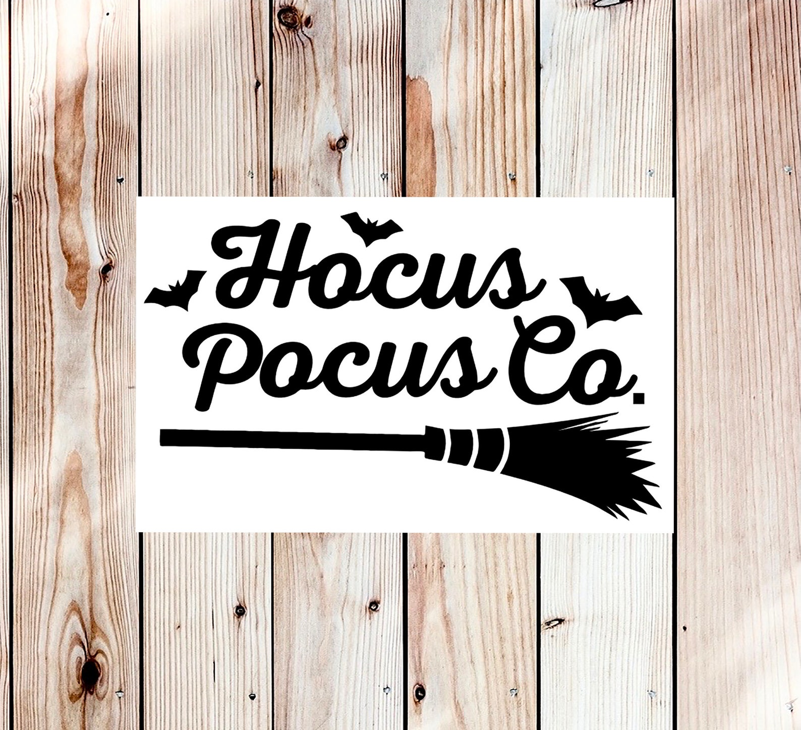Hocus Pocus Co. Vinyl Decal Hocus Pocus Decal Halloween - Etsy