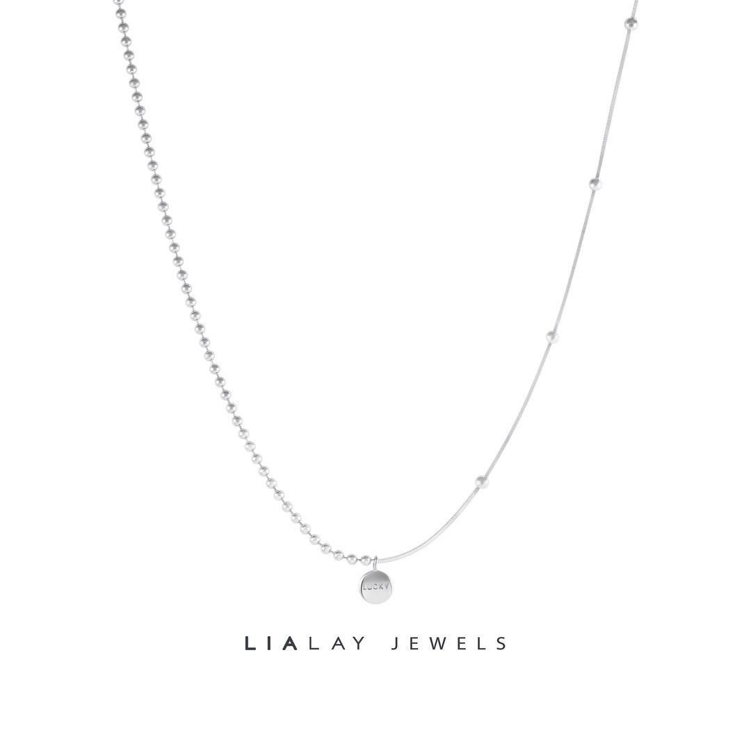 Statement Choker, Silber Choker Halskette, Sterling Silber Runde ...