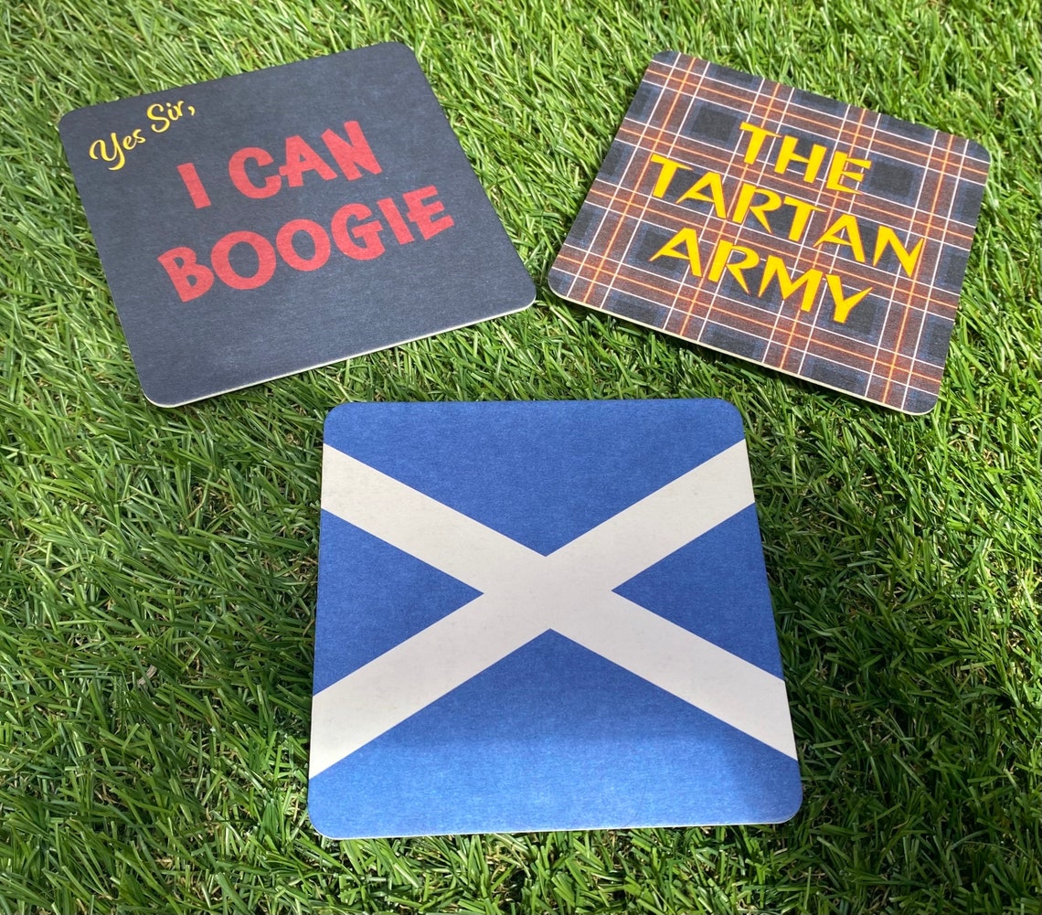 Scotland Drinks Mats Various Size Packs Available - Etsy