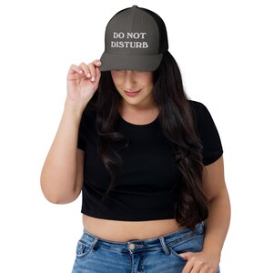 Do Not Disturb Trucker Cap - Etsy