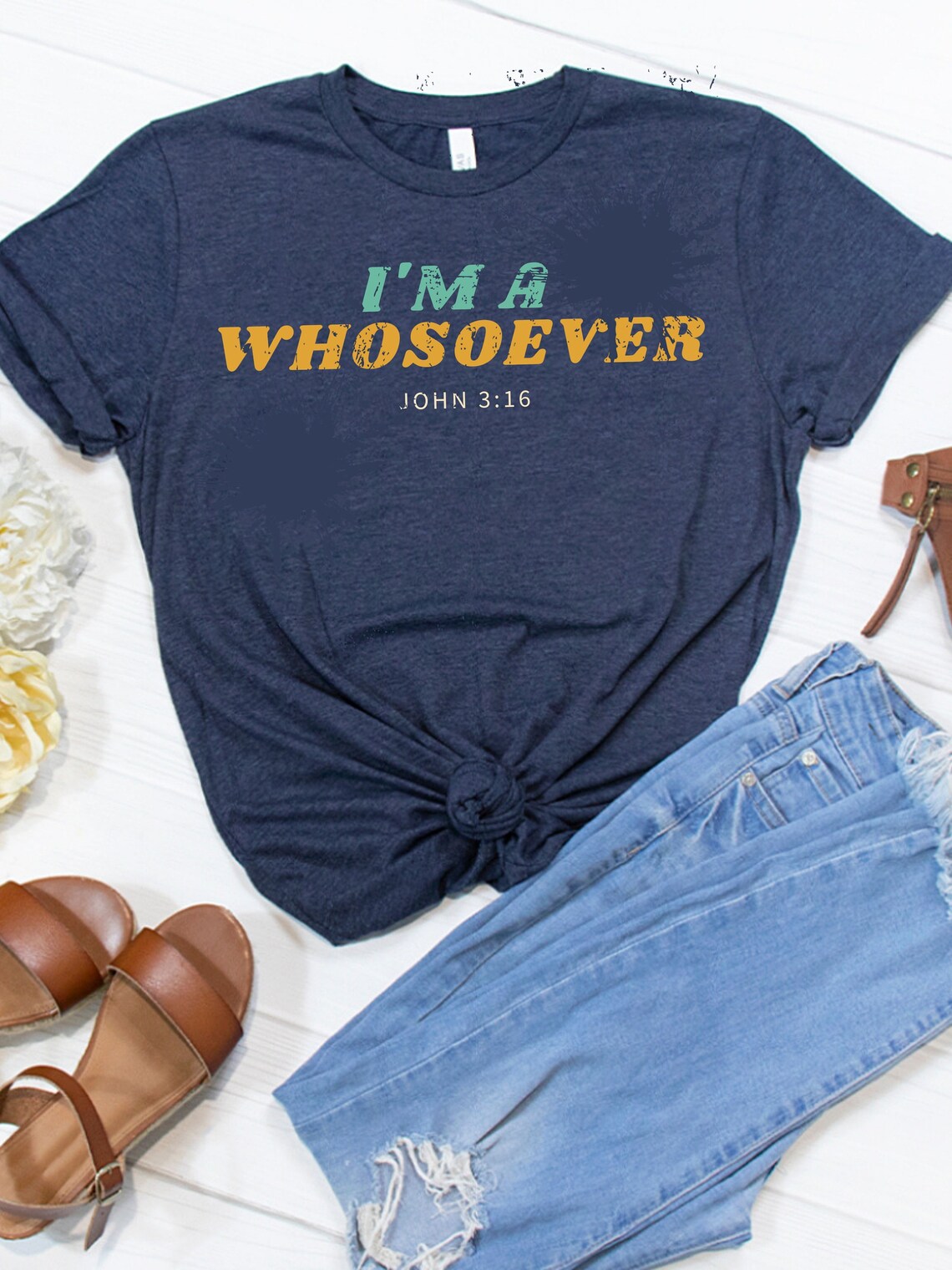 I'm a Whosoever T-shirt / Christian T-shirt / Bible Quotes / John 3:16 ...