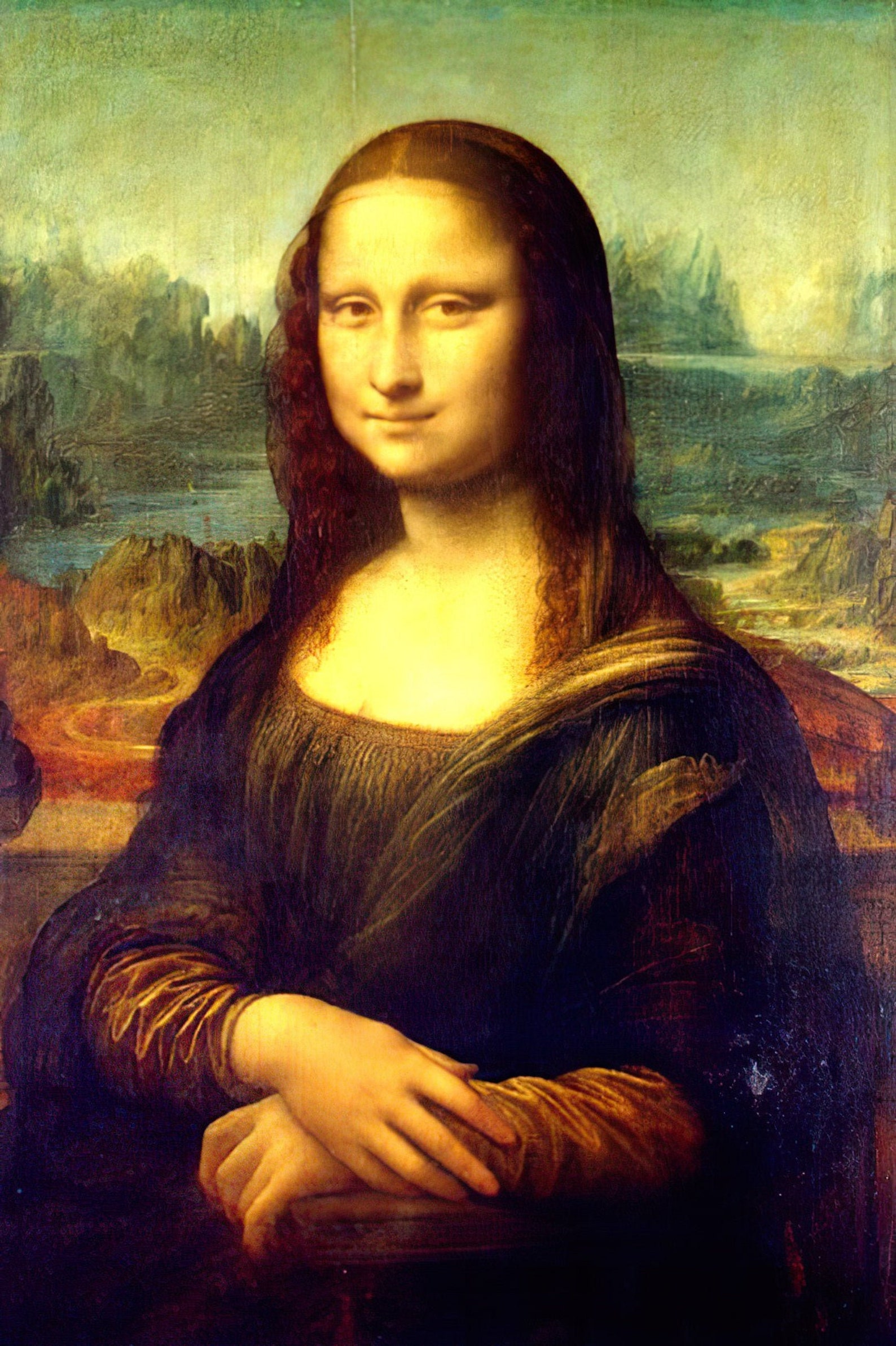 Mona Lisa Leonardo Da Vinci Reproduction Etsy