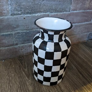 Checker Pattern Kitchen Container - Etsy