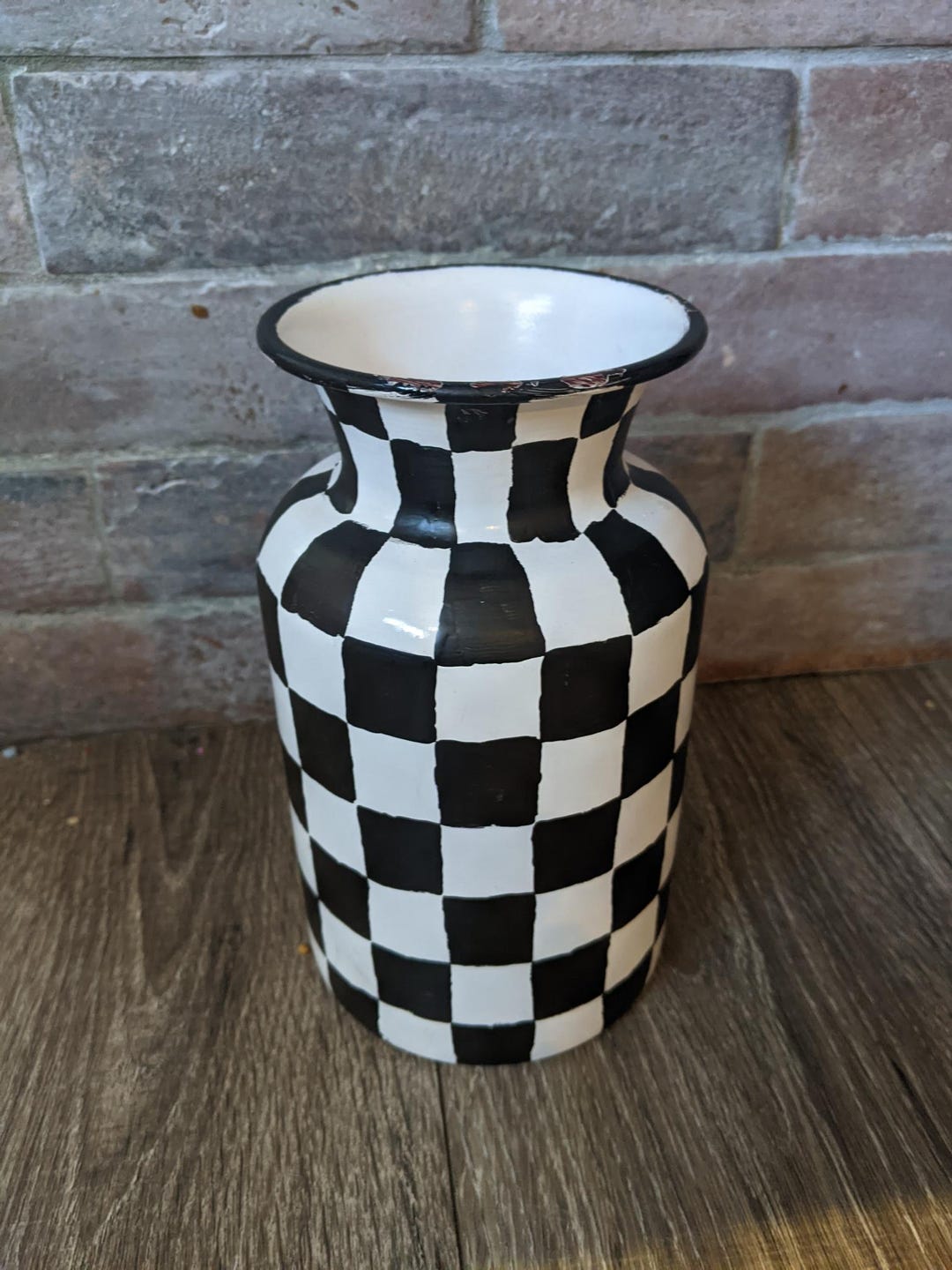 Checker Pattern Kitchen Container - Etsy