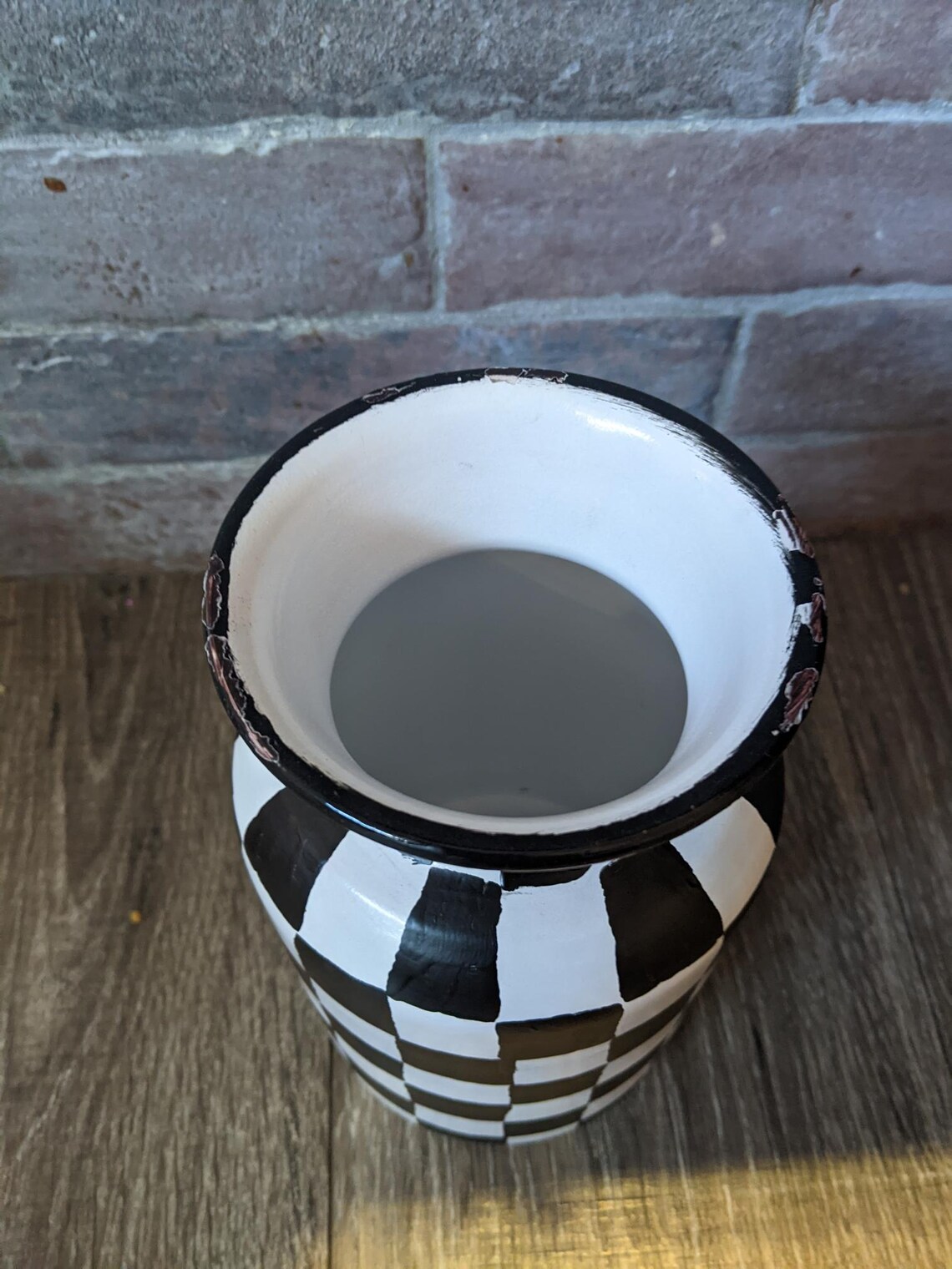 Checker Pattern Kitchen Container - Etsy