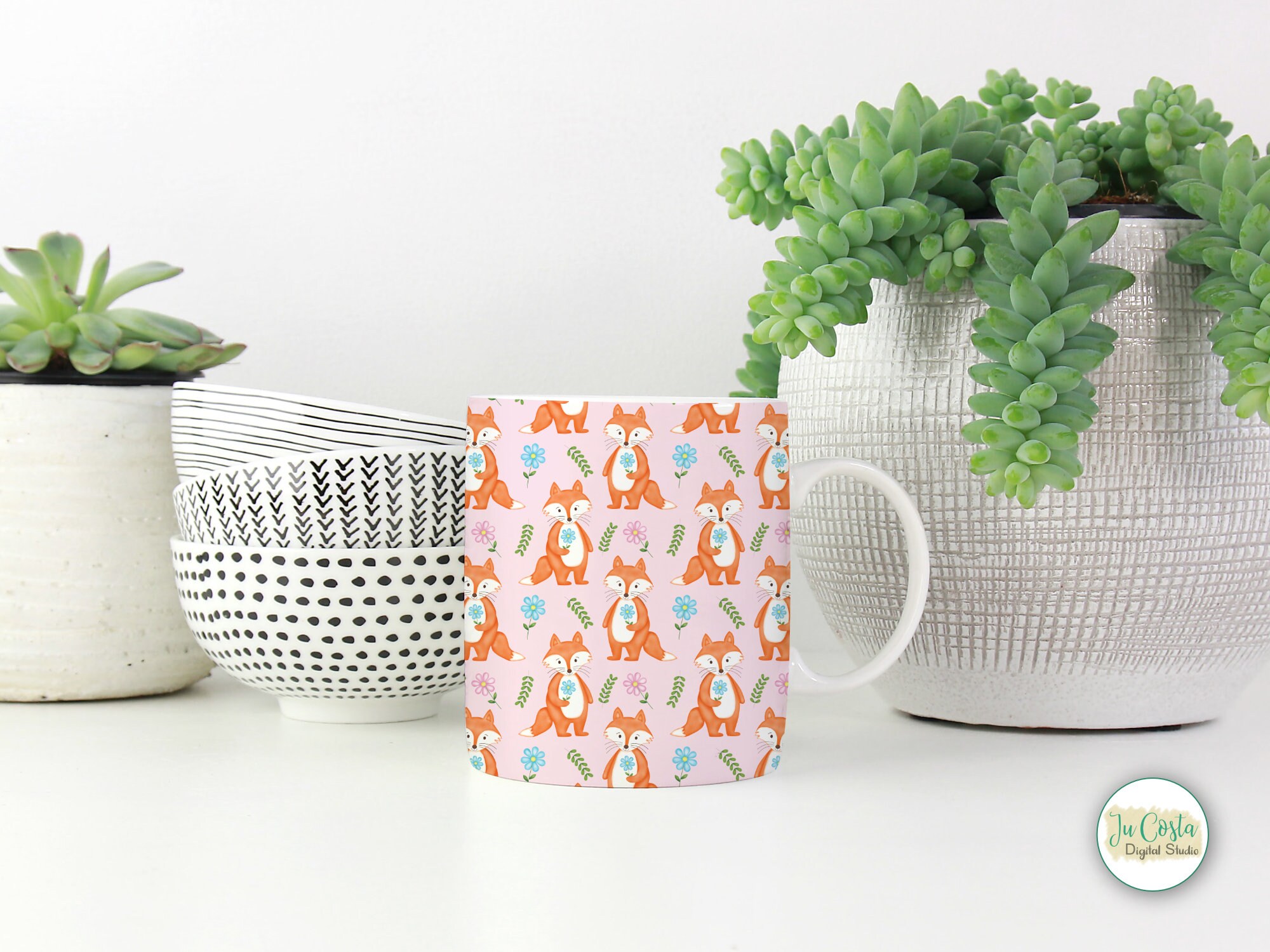 Woodland Animals Digital Paper. Forest Scrapbook Paper. - Etsy