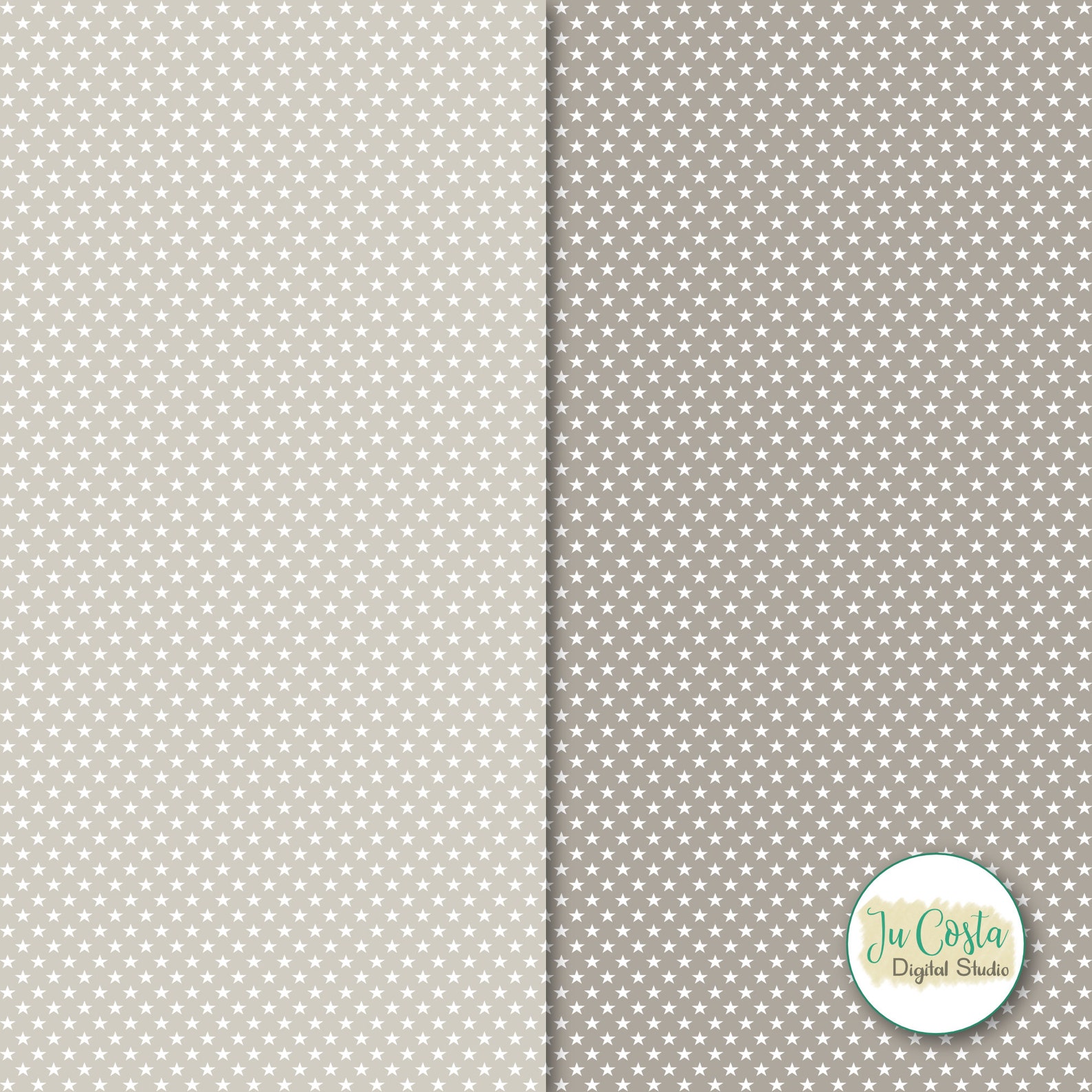 Stars Digital Paper. Pastel Colors. Scrapbooking Paper. - Etsy