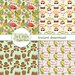 Tropical Christmas Digital Paper. Summer Christmas. Scrapbooking Paper ...