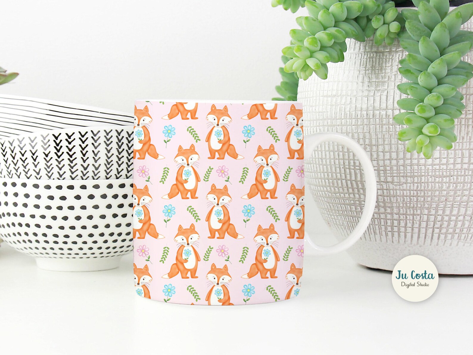 Woodland Animals Digital Paper. Forest Scrapbook Paper. Seamless ...