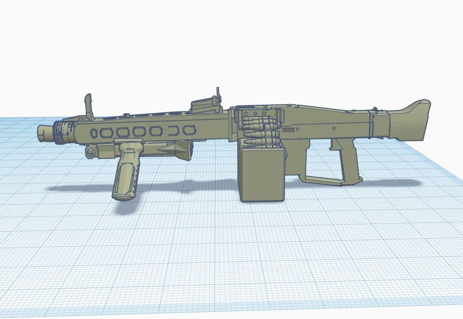 3D Printed MG42 Para Version for 1/100 Scale Gundam Models - Etsy