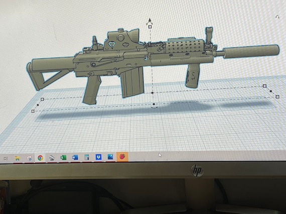 Custom Designed Assault Rifle SF Version for 1/144 Scale - Etsy