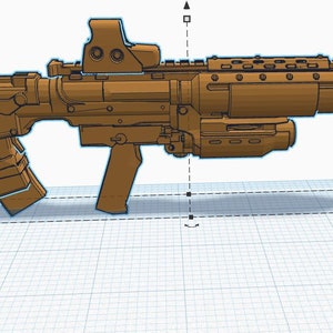 3D Printed - M82 Assault Rifle - MG - Etsy