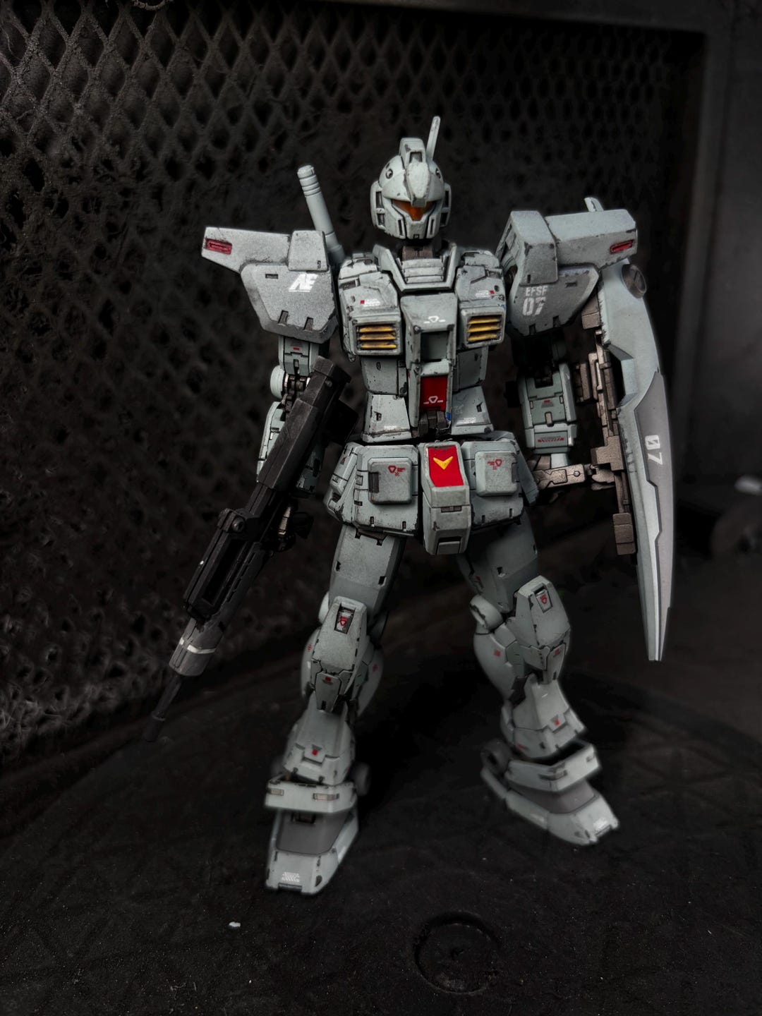 Gundam - Real Grade - GM Custom - Unit 07 - Etsy