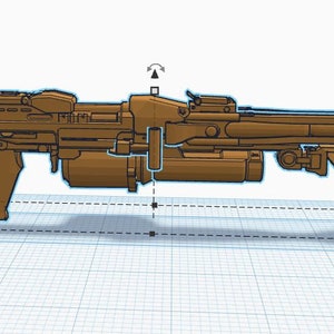 3D Printed - Sta-3 Light Machine Gun - Etsy