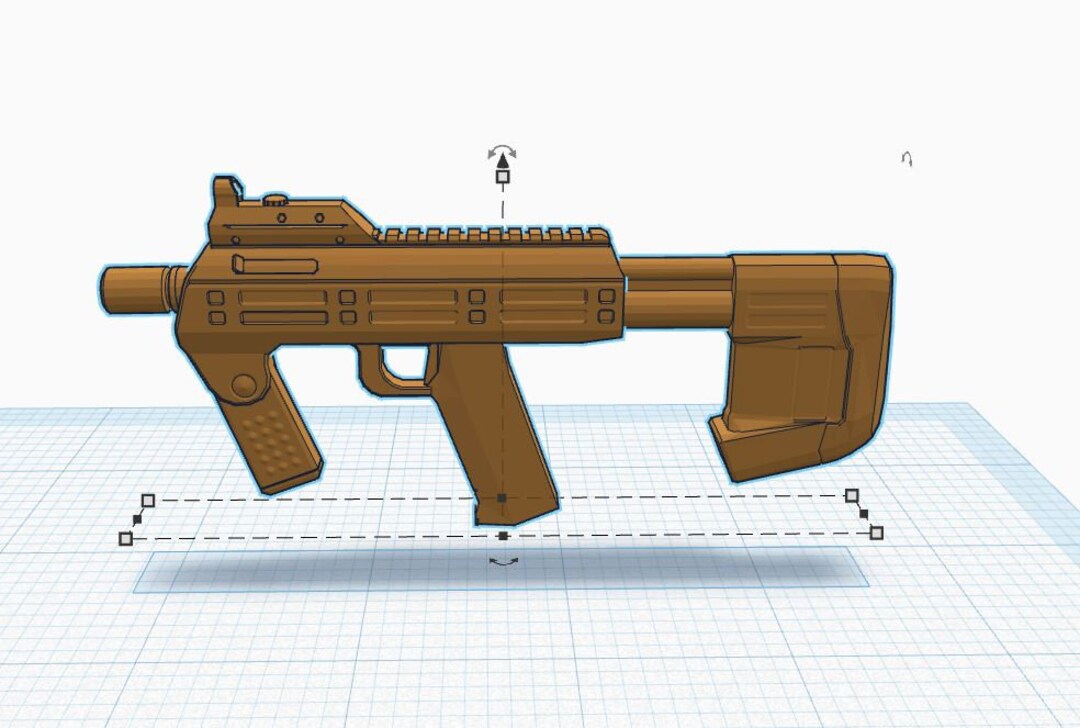 HG M7 Caseless Submachine Gun 1/12 Scale, 1/144 Scale - Etsy